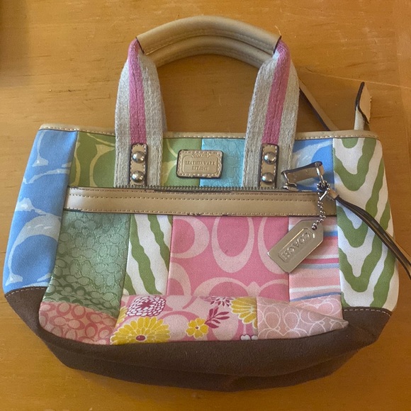Coach | Bags | Coach Patchwork Y2k Vintage Purse | Poshmark